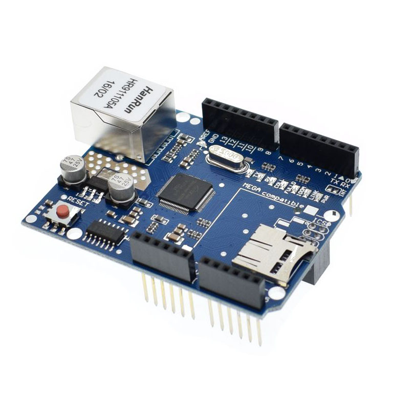 Shield ethernet W5100 para Arduino Uno - Maker Creativo Store